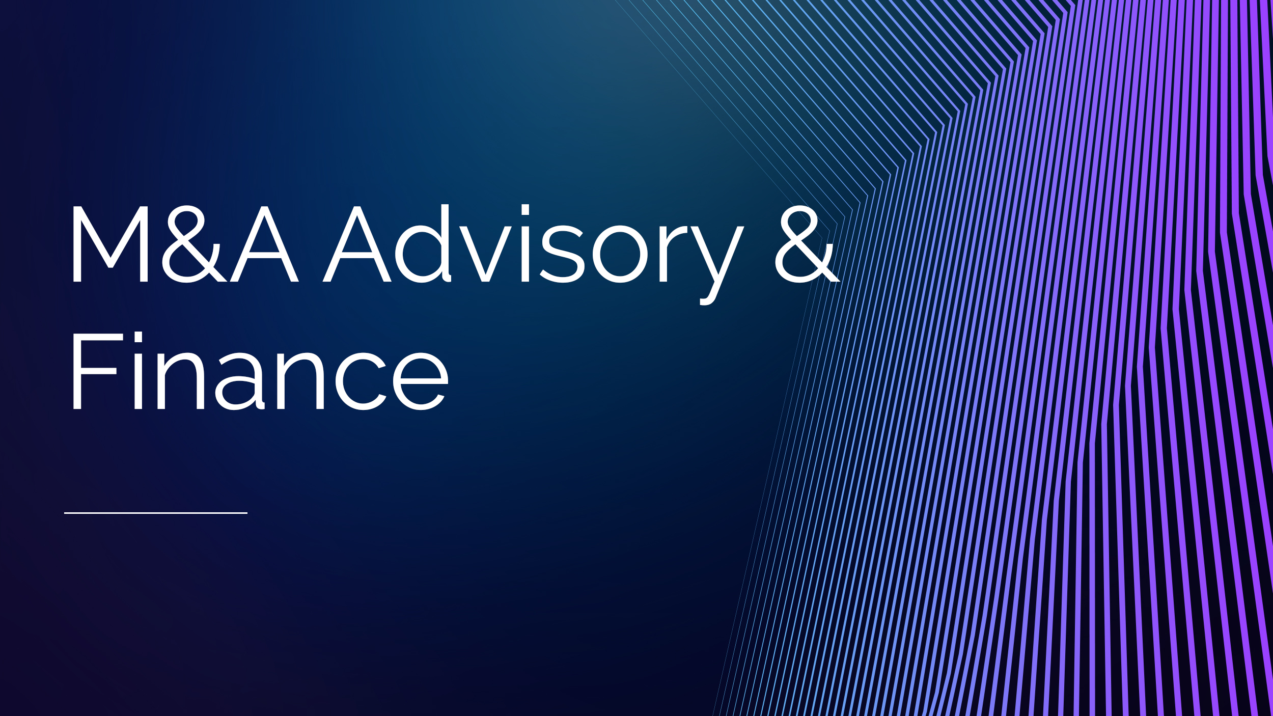 M&A Advisory & Finance - ClearThink Capital